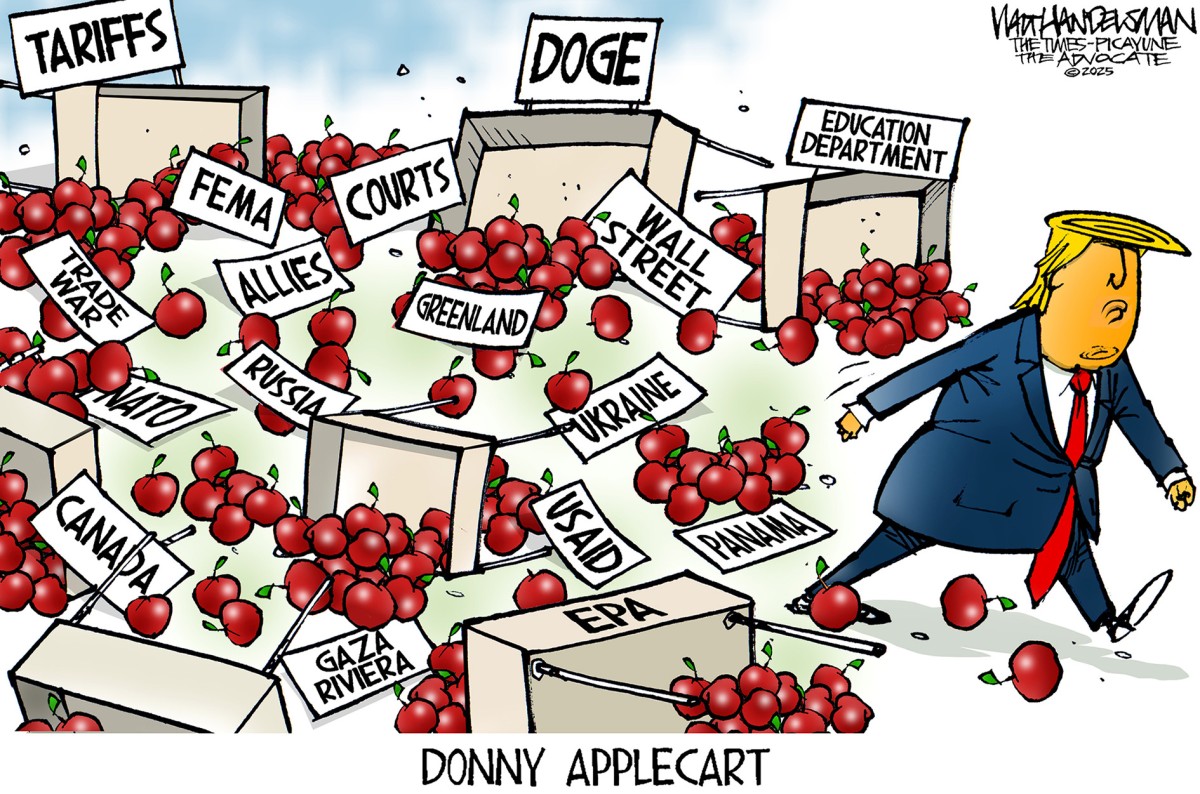 The Latest Political Cartoons From Walt Handelsman | Light Wave