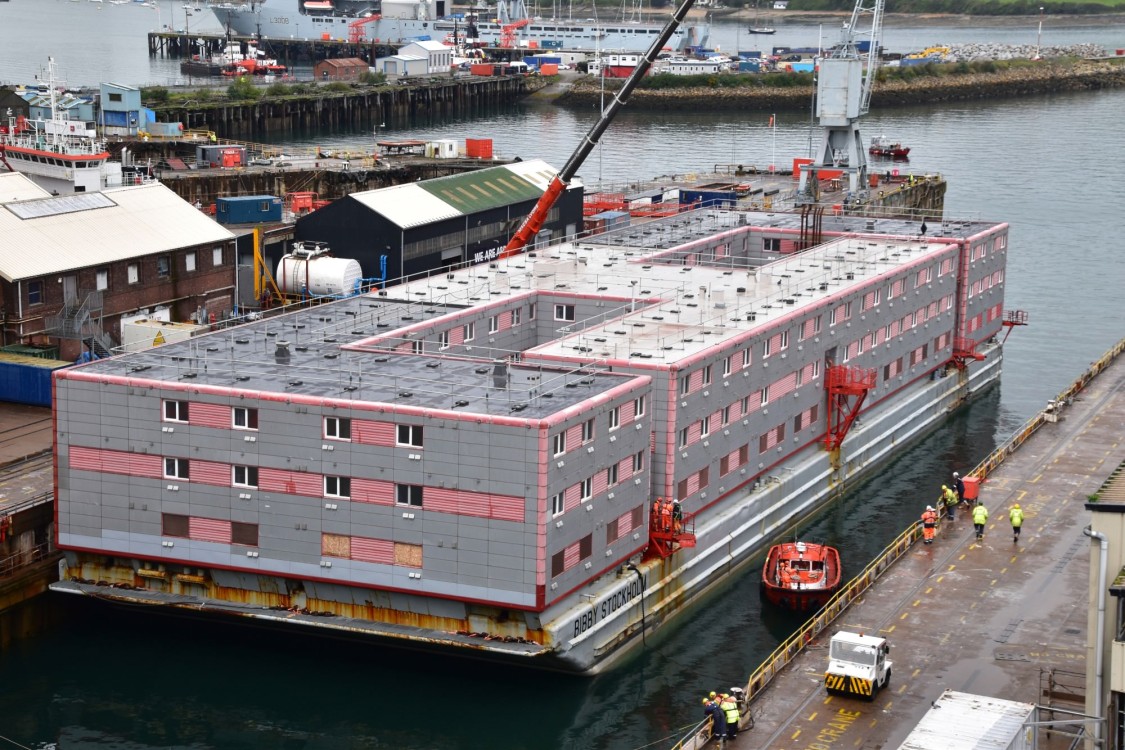 UK Plan To House Asylum Seekers On Barge Sparks Protest: 'Treating Them ...