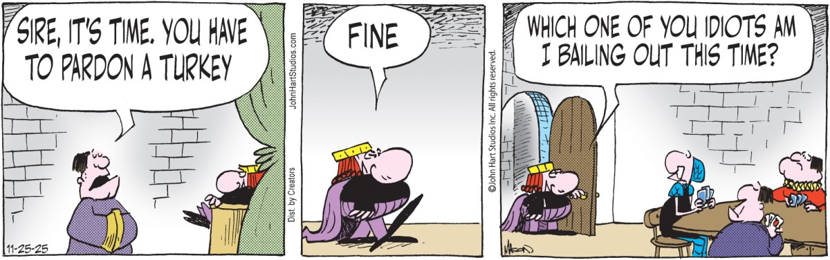 Daily Comics: Wizard of Id by Brant Parker and Johnny Hart | Light Wave